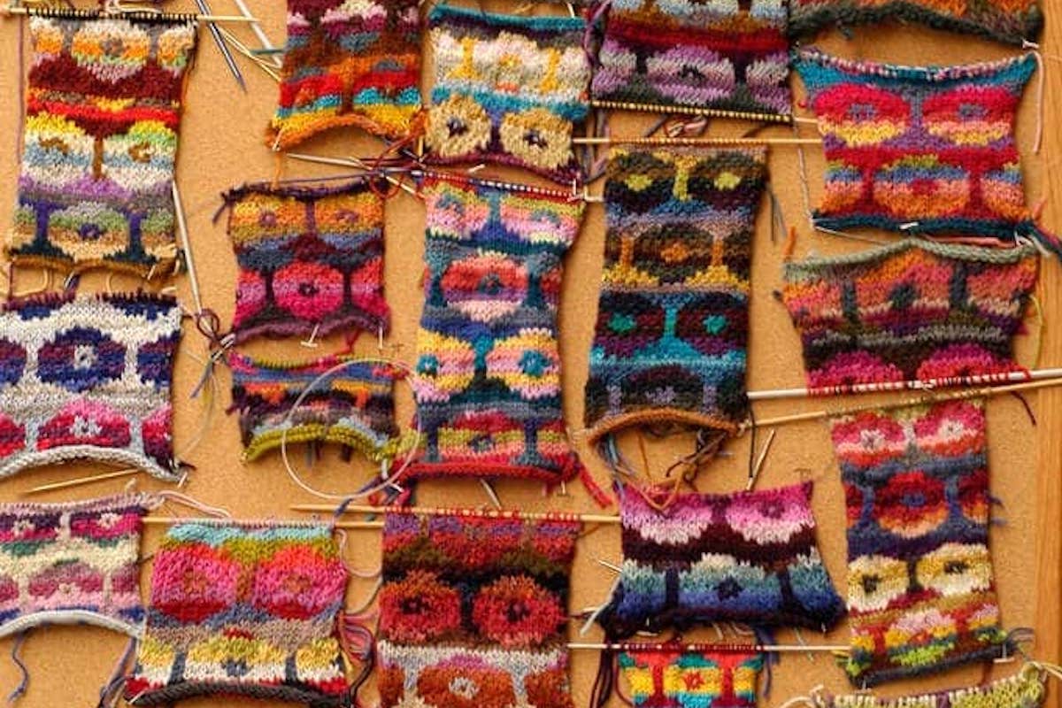 Persian Poppies with Brandon Mably - SweetGeorgia Yarns