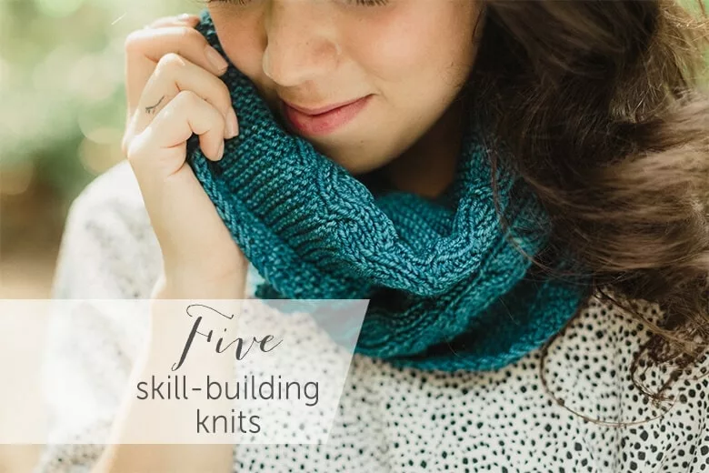 Five Skill-Building Knits - SweetGeorgia Yarns