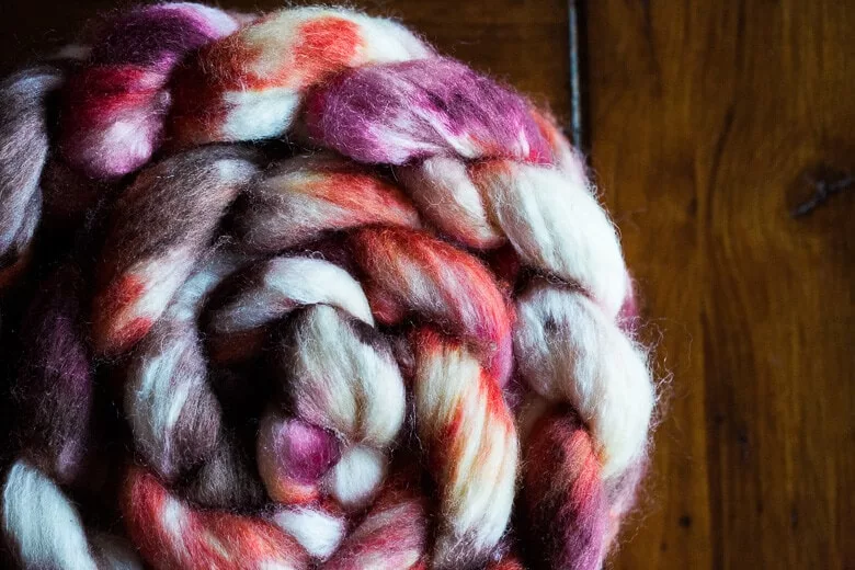 February 2017 Club Colourway: Broken Circus by SweetGeorgia Yarns