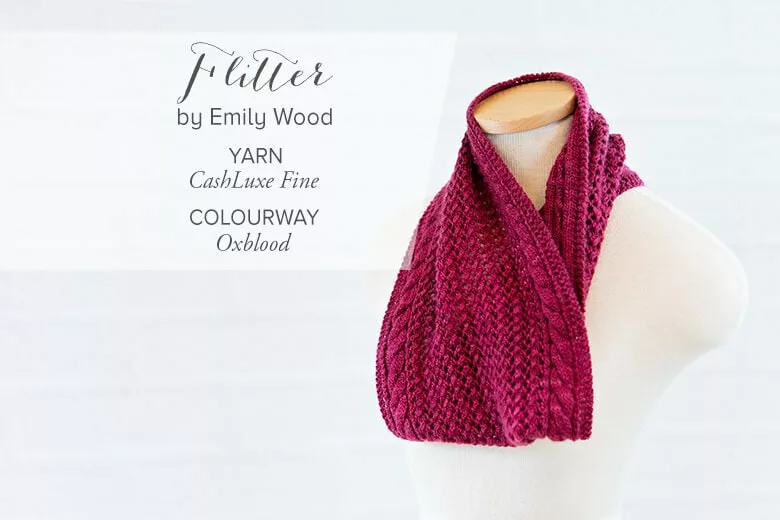 Flitter by Emily Wood - SweetGeorgia Yarns