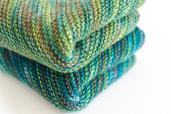 Knitting Two Blankets - SweetGeorgia Yarns