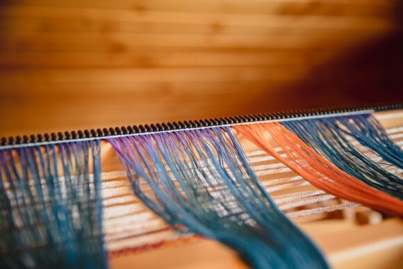 Making a Warping Trapeze for Weaving - SweetGeorgia Yarns
