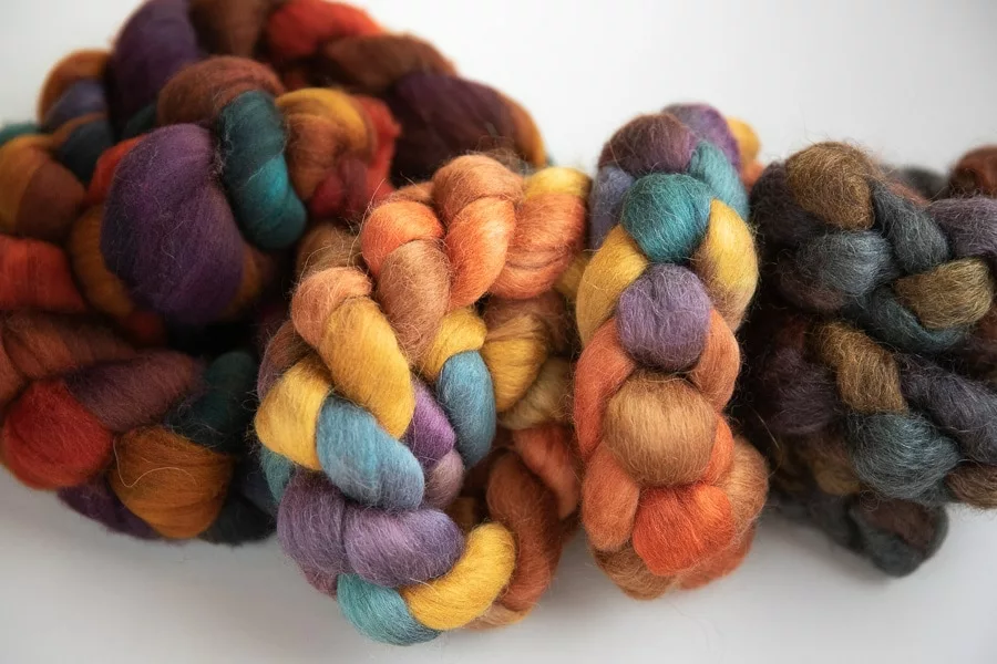 Falling Leaves — New Spinning Fibres for Fall - SweetGeorgia Yarns