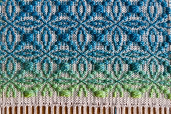 Overshot Weaving Sampler - SweetGeorgia Yarns