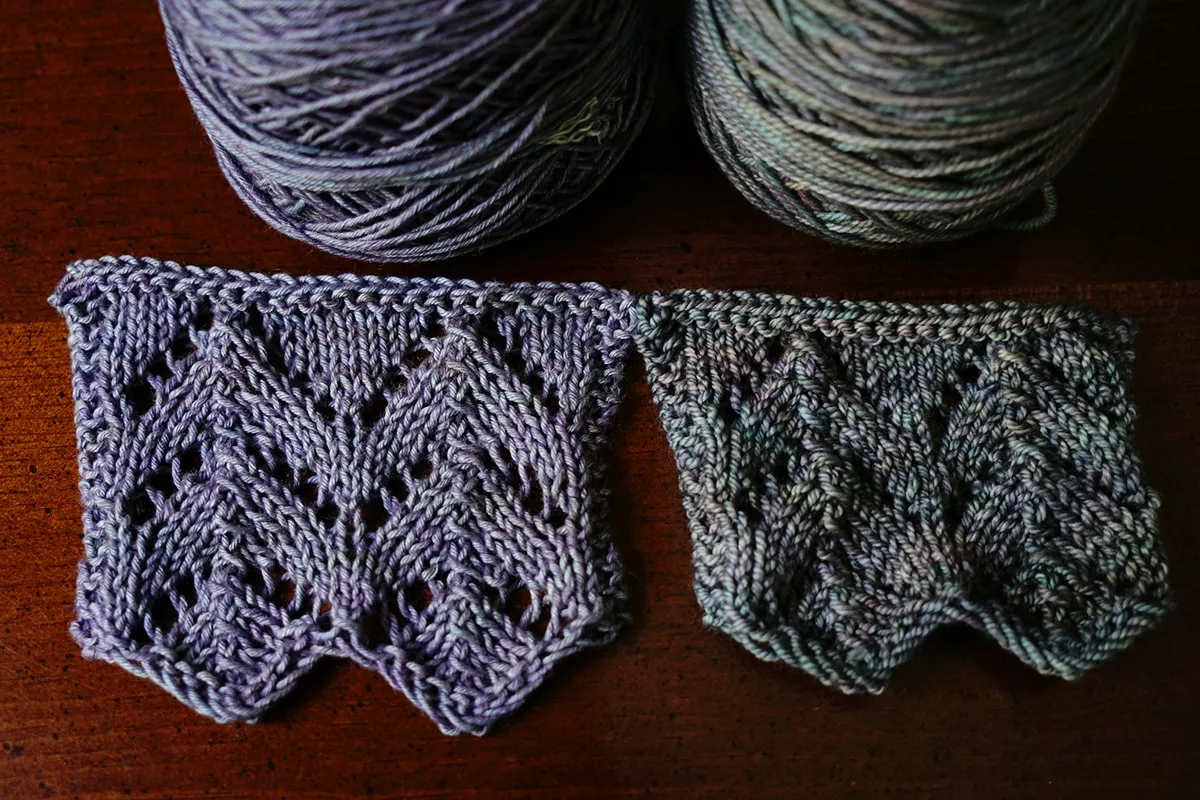 Blocking Animal vs Plant Fibres - SweetGeorgia Yarns