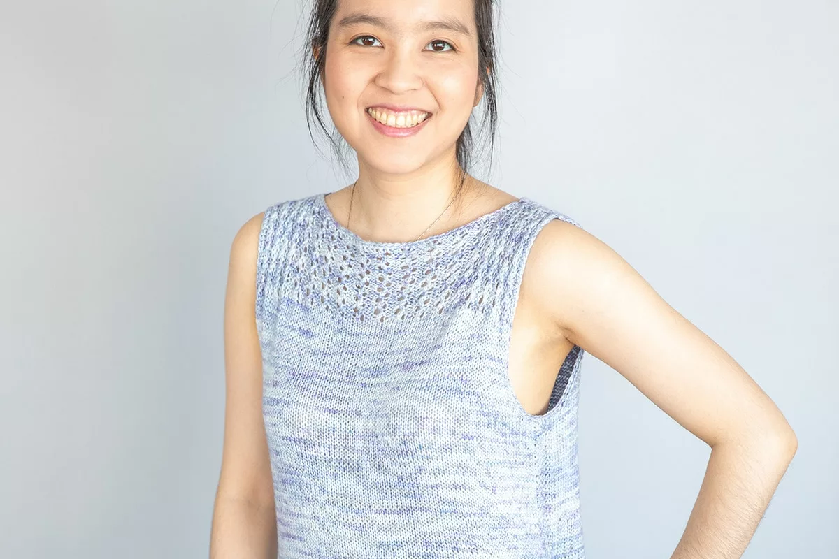 Every Day Lace in SweetGeorgia's Stitch Diaries: Season Four