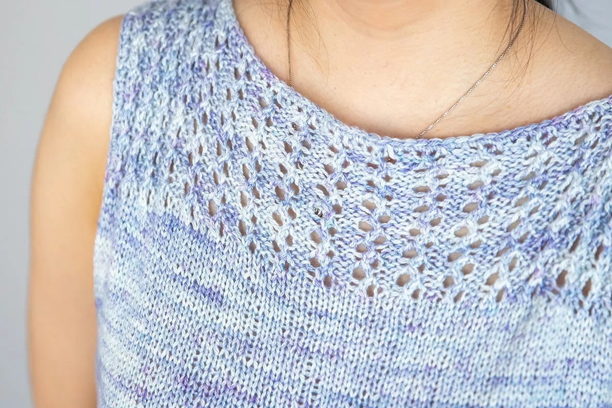 Every Day Lace in SweetGeorgia's Stitch Diaries: Season Four