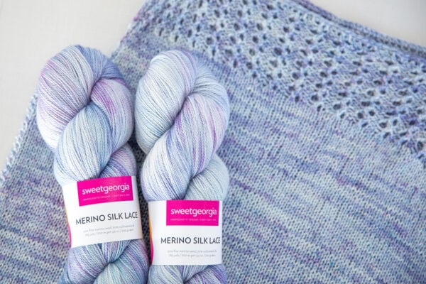 Every Day Lace in SweetGeorgia's Stitch Diaries: Season Four