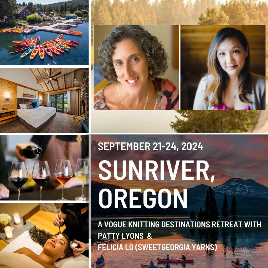 Vogue Knitting Retreat at Sunriver - SweetGeorgia Yarns