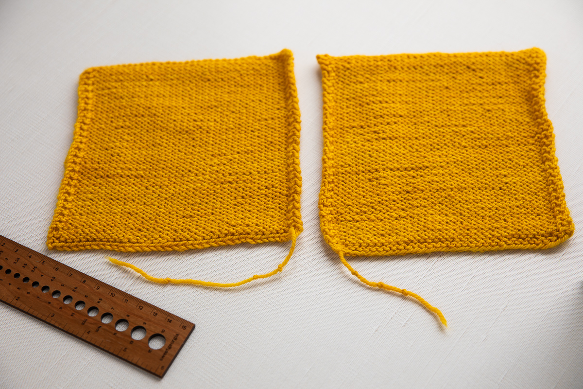 Swatching for the Little Basic Cardi Pattern - SweetGeorgia Yarns