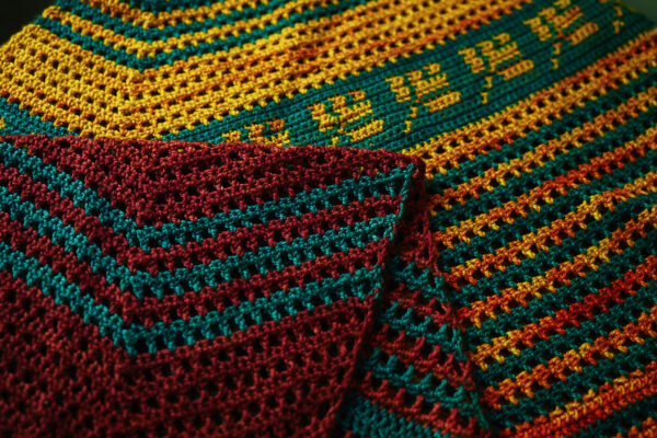 Crocheting Granny Squares for the Jethro Cardigan - SweetGeorgia Yarns