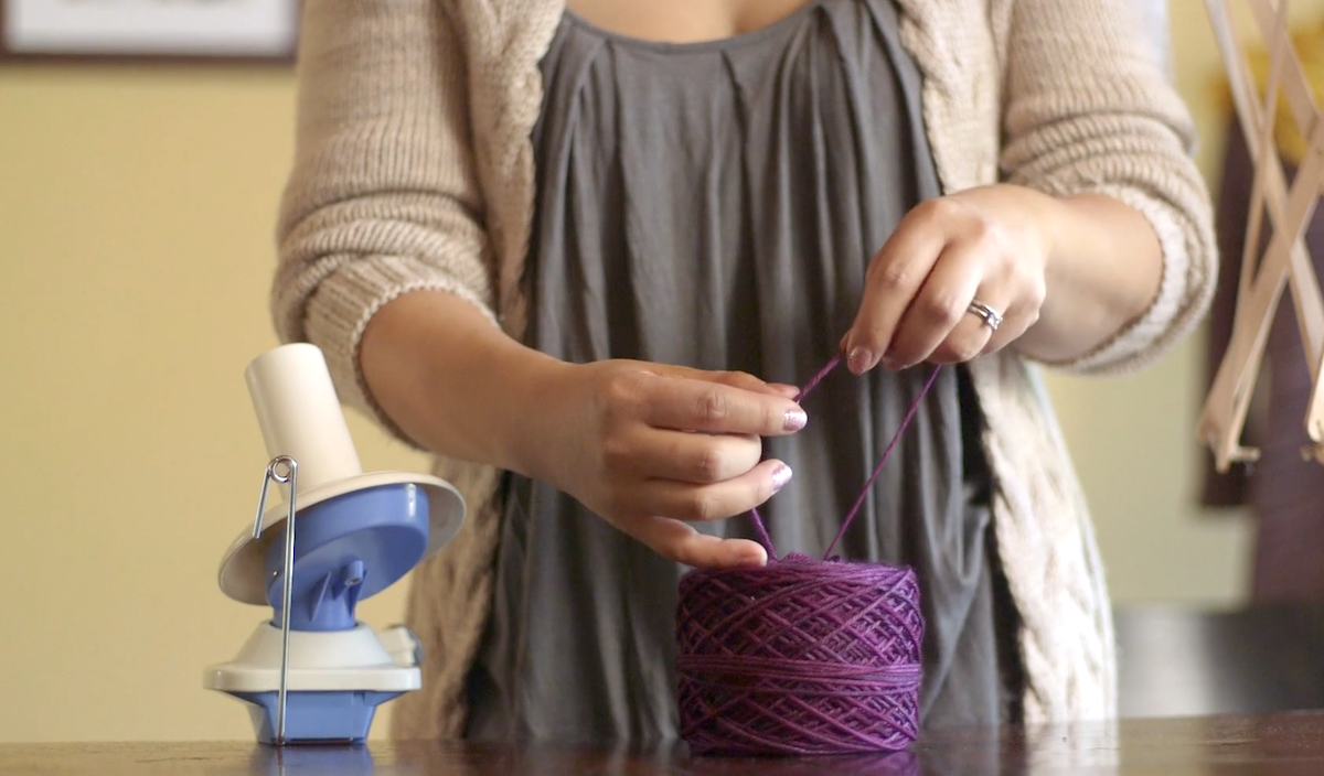 How to Wind a Ball of Yarn - SweetGeorgia Yarns