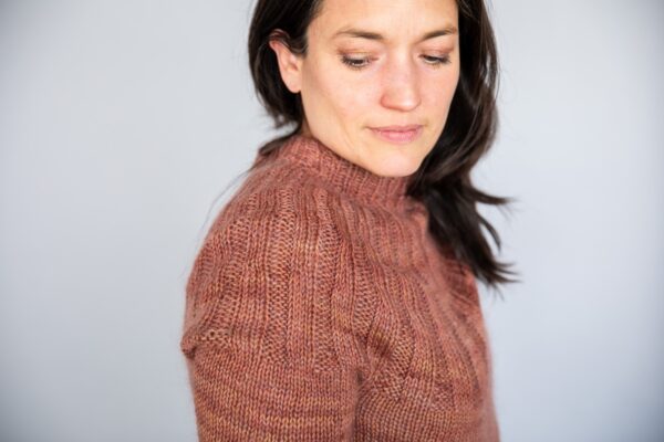 Knitting the Sunday Sweater - SweetGeorgia Yarns