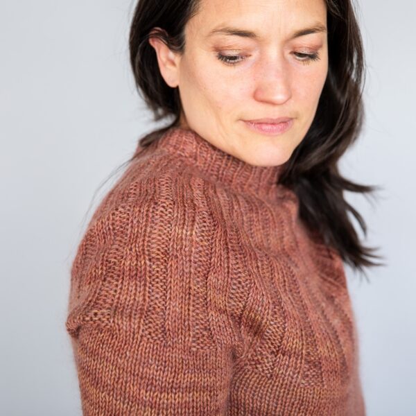 Knitting the Sunday Sweater - SweetGeorgia Yarns