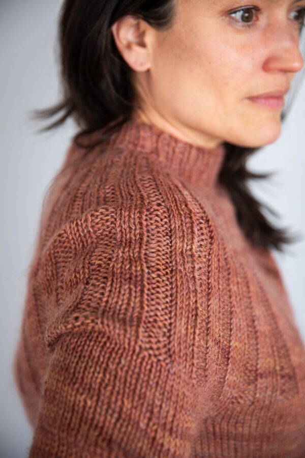 Knitting the Sunday Sweater - SweetGeorgia Yarns
