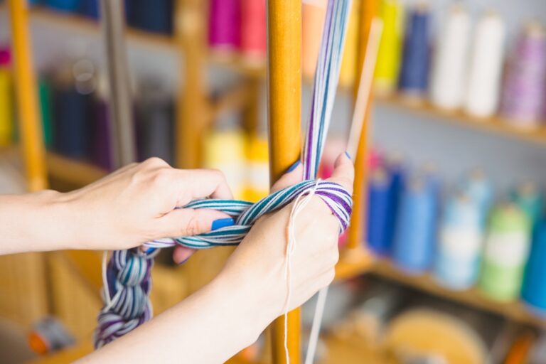 Warping Around: How to Use a Warping Mill - SweetGeorgia Yarns