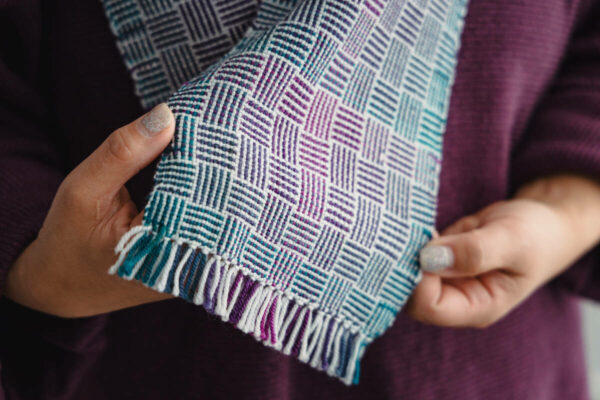 Overshot Weaving Sampler - SweetGeorgia Yarns