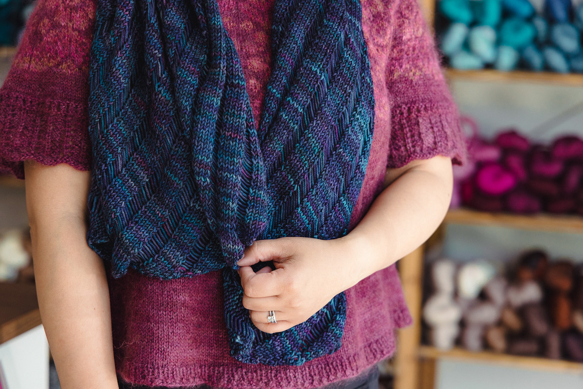 Celebrating the 20th Anniversary of Clapotis - SweetGeorgia Yarns