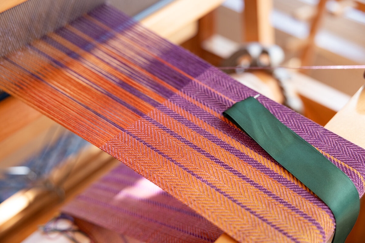 Exploring Handpainted Warps with the Sunset Scarves Pattern ...