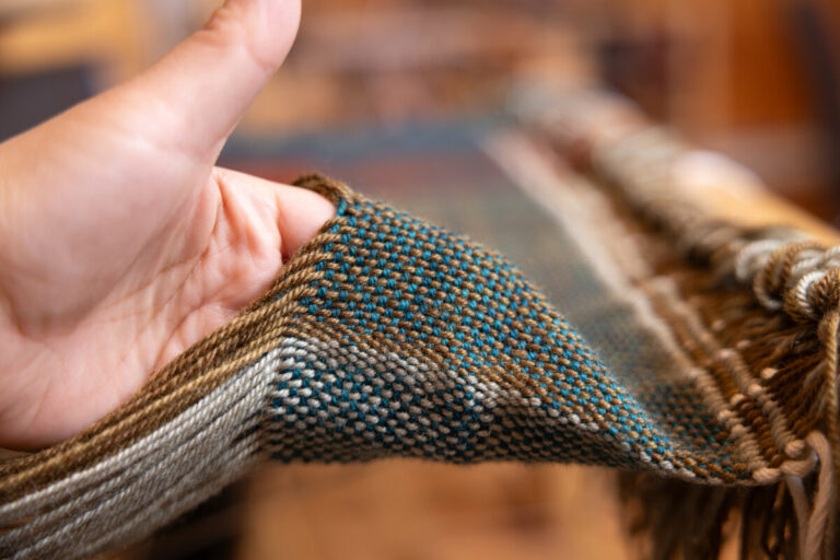 Creating The Minimalist: A Double-Width, Double Weave Blanket for WEFT ...