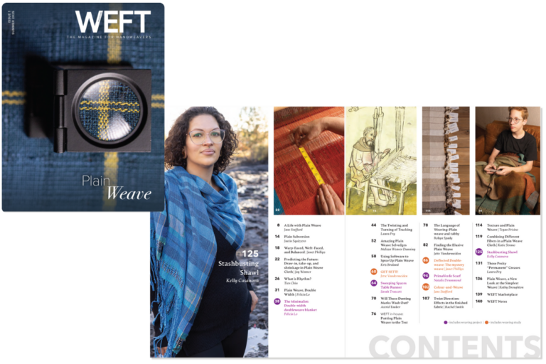 Creating The Minimalist: A Double-Width, Double Weave Blanket for WEFT ...