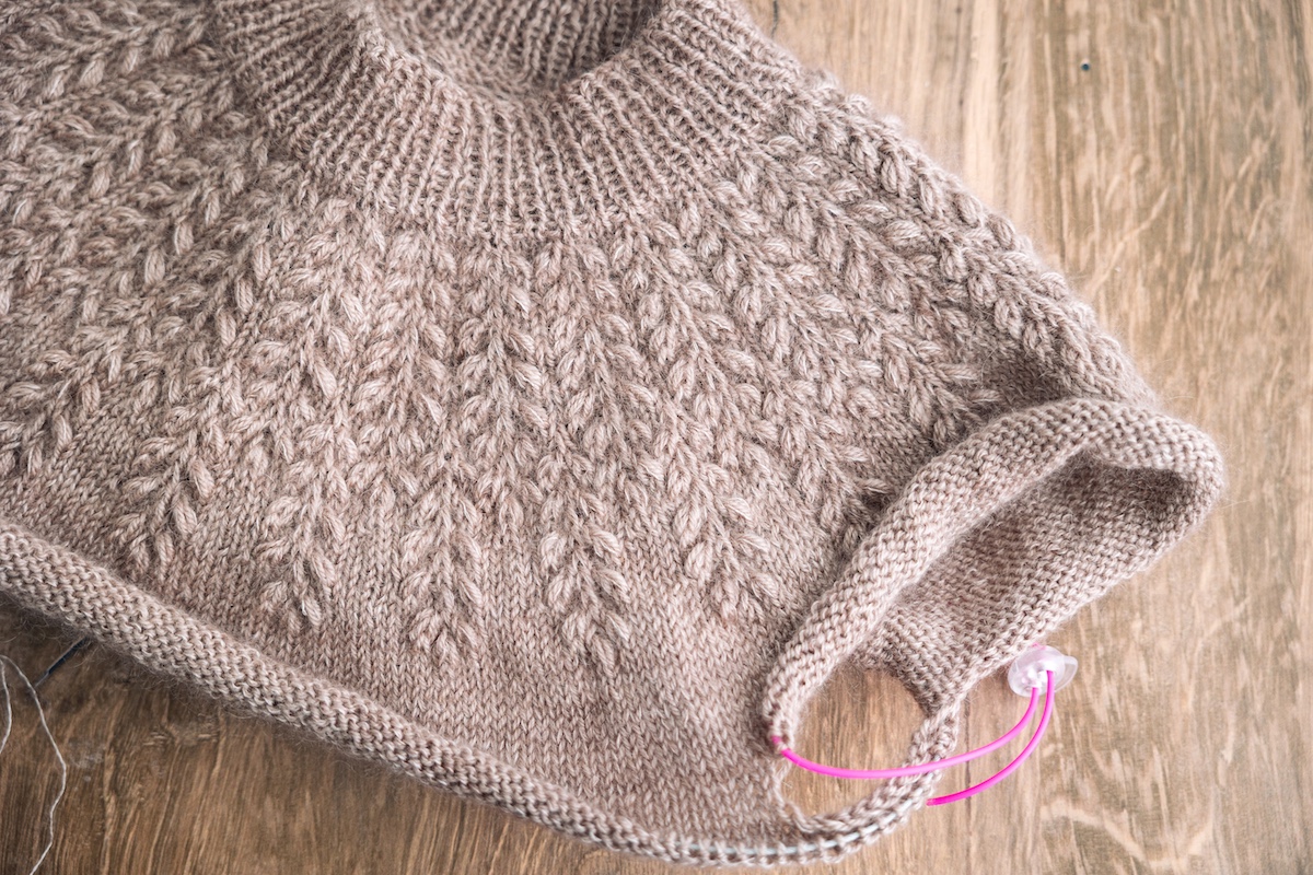 Halo & Hue: The Field Sweater’s Dreamy Texture in Hand-Dyed Yarns ...