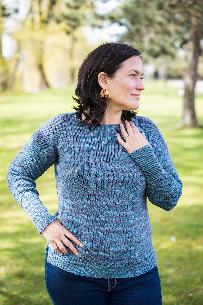 Exploring Hand-Dyed Colour and Texture with the Hamilton Sweater ...