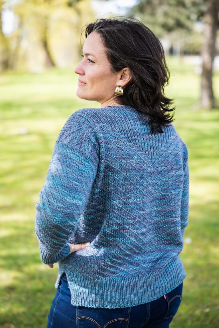 Exploring Hand-Dyed Colour and Texture with the Hamilton Sweater ...