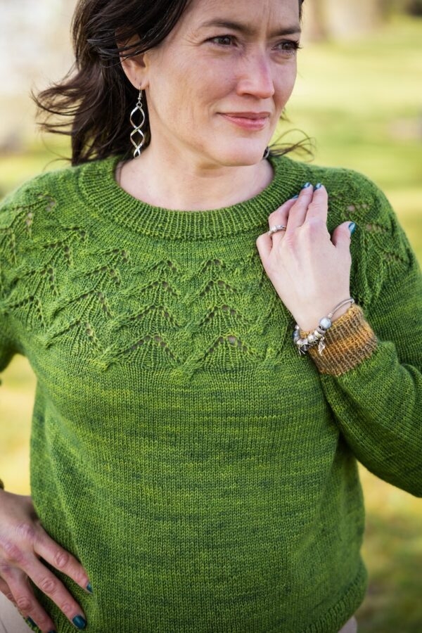 Test Knit Love: The Early Light Pullover in SweetGeorgia Trifecta Fine ...